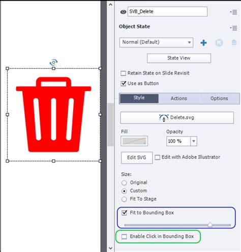SVG Properties ELearning