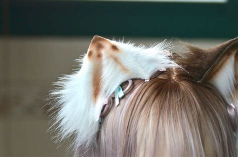 Handmade Faux Fur Cat Ears Kc