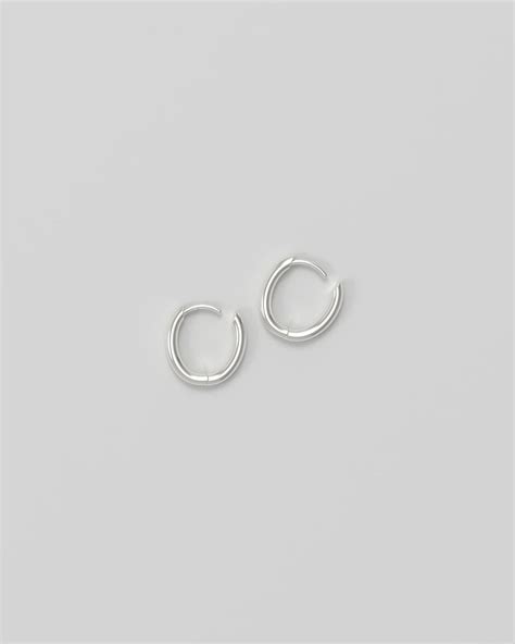 Josephine Slim Tiny Silver Hoops The Jewellery Room