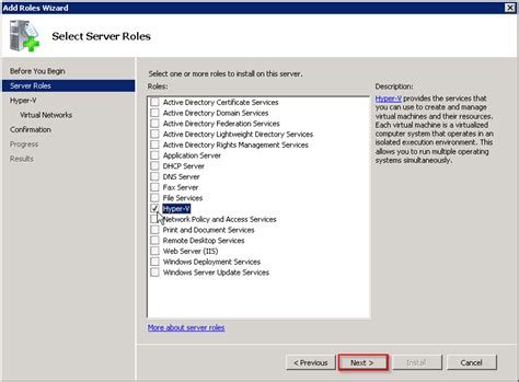 How To Install Hyper V Role On A Windows Server 2008 R2 Server Atlantic Net