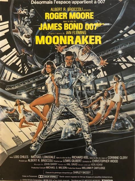 James Bond 007 Moonraker Roger Moore Póster Original Catawiki