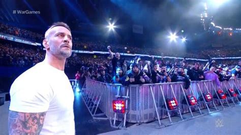 Cm Punk Makes Stunning Wwe Return At Survivor Series Months After Aew