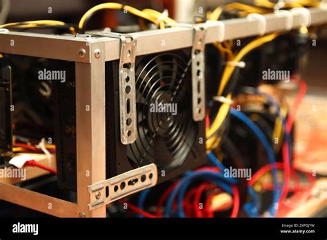 Close Up Of Computer Hard Drive Hard Disk Drive In A Cooler Spare Computer Parts Internal