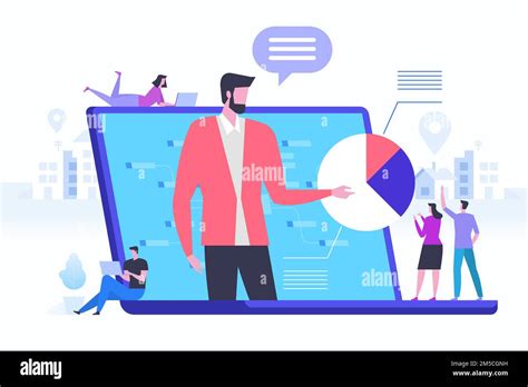 Customer Service Male Hotline Operator Advises Client Online Global Technical Support 247