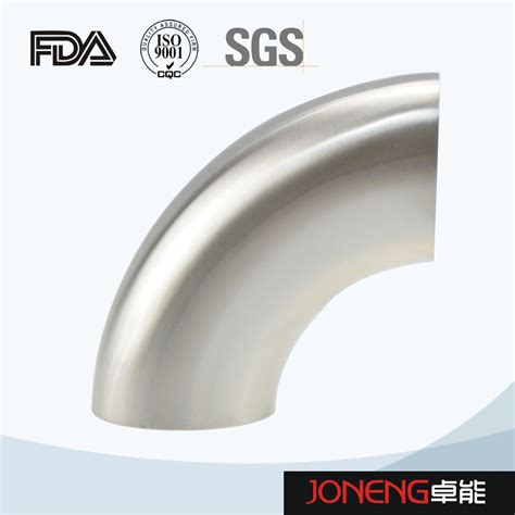Stainless Steel Hygienic Food Grade Weld Long Radius Elbow Pipe