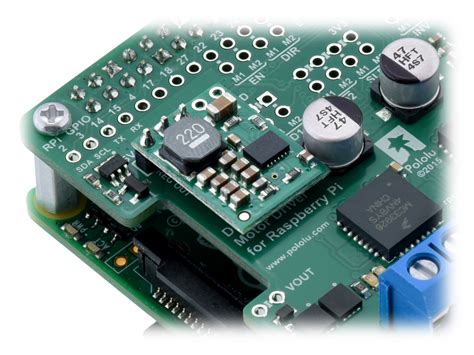 Pololu Dual Mc33926 Motor Driver For Raspberry Pi Assembled
