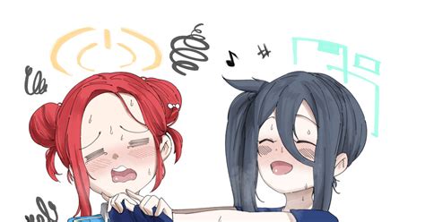 ブルーアーカイブ アリスとユズ 키문 キムンのイラスト Pixiv