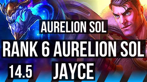 AURELION SOL Vs JAYCE MID 9 1 6 Rank 6 Aurelion Sol KR
