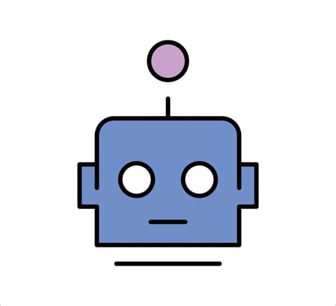 Künstliche Intelligenz Bezogene Icon Konzept Umriss Stil Vektor
