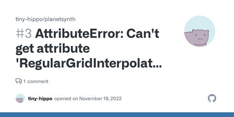 Attributeerror Cant Get Attribute Regulargridinterpolator On