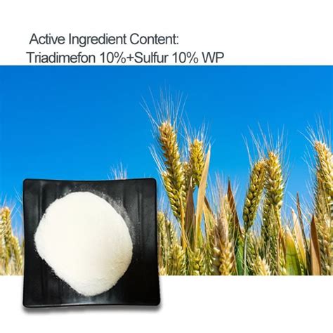 China Fungicide Triadimefon Cas No43121 43 3 And Sulfur Cas No7704 34