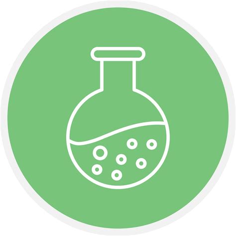 Flask Line Circle 9845257 Vector Art At Vecteezy