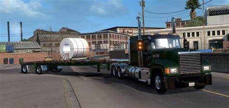 Mac Flatbed Custom 140 American Truck Simulator Mod Ats Mod