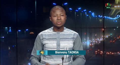 JT de H du juillet Radiodiffusion Télévision du Burkina