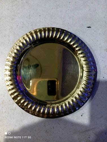 Round Brass Plain Plate Thickness 6 Mm At ₹ 920kg In Moradabad Id