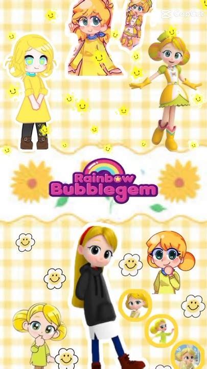 Wallpaper Rainbow Bubblegem Versi Animegacha So Cuterainbowbublegem