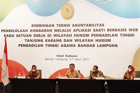 Bimbingan Teknis Pengelolaan Anggaran Melalui Aplikasi Sakti Berbasis Web