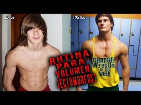 Rutina De Volumen Para Delgados Ectomorfos Rutina Para Ganar Musculo