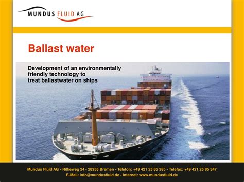 Ppt Ballast Water Powerpoint Presentation Free Download Id6207609