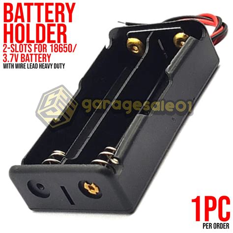 Battery Holder 18650 1s 2s 3s 4s Single Double Triple Quad With Wire