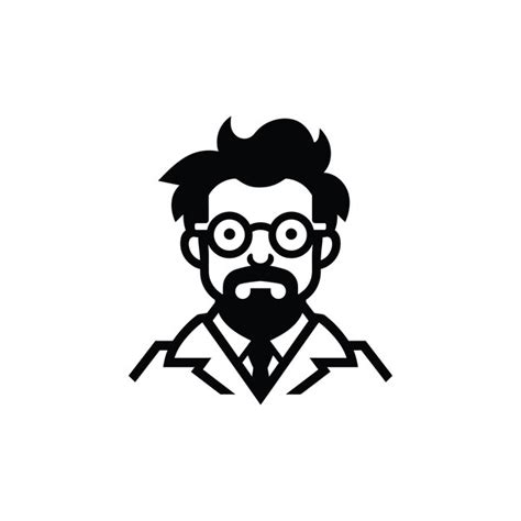 Premium Vector Scientist Icon Simple Vector Illustration