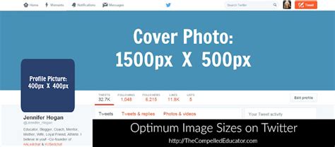 The Compelled Educator How To Create A Custom Twitter Header Image