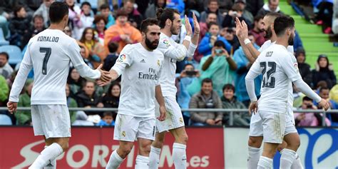 Hasil Pertandingan Getafe Vs Real Madrid Skor 1 5