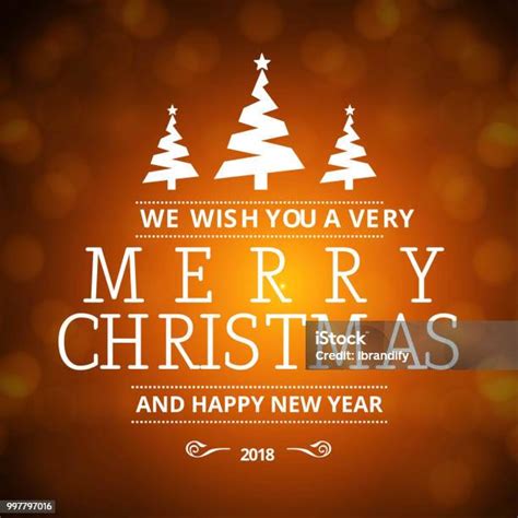 Kartu Ucapan Natal Dengan Latar Belakang Gelap Dan Tipografi Bergaya