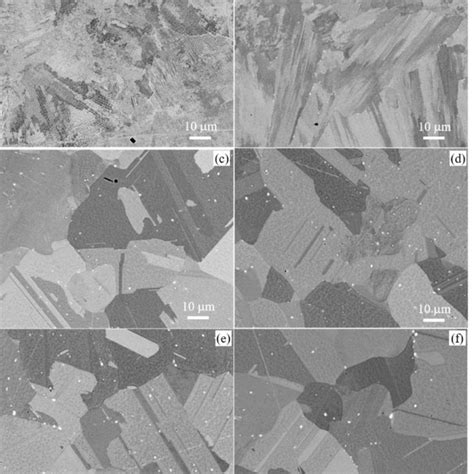 Microstructure Of As Printed L Pbf Inconel 718 A Sem Electron Download Scientific Diagram