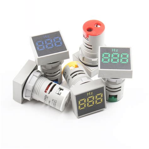 Square 22mm Measuring Range 0 100 Hz Digital Displ Vicedeal