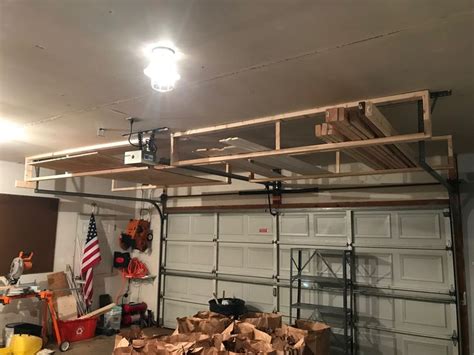 Heavy Duty Overhead Garage Storage Solutions For Bulky Items Above