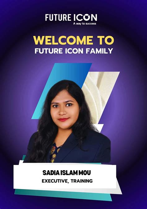 sadia islam mou on linkedin i m thrilled to share my new role in future icon™ as an executive