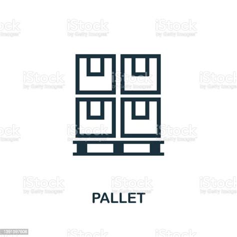 팔레트 아이콘입니다 물류 배달 아이콘 컬렉션에서 흑백 스타일 디자인입니다 Ui입니다 픽셀 완벽 한 간단한 그림 팔레트 아이콘입니다 웹 디자인 애플 리 케이 션 소프트웨어