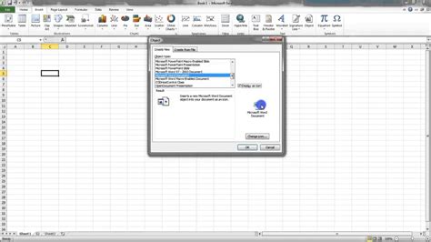 6 6 inserting objects ms excel urdu ms office 2010 tutorials