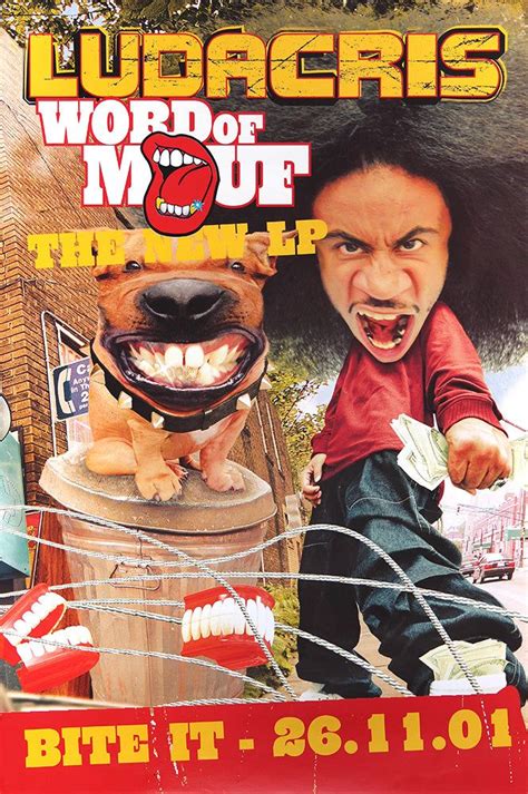 Original Ludacris Poster For Word Of Mouf Word Of Mouf Is The Third