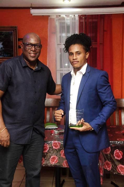 Olympian Allicock Honoured By Gba Stabroek News