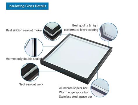 Double Glazing Low E Reflective Glass Sgp Laminated Insulated Glass For