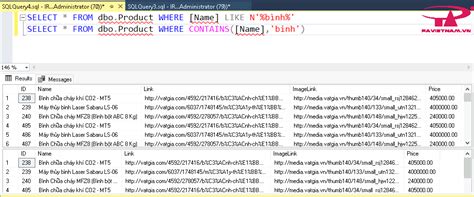 Full Text Search L G H Ng D N S D Ng Full Text Search Trong Sql Server