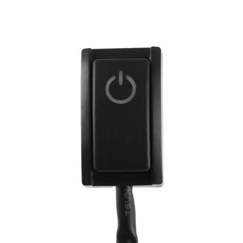 Universal Dc12v 200ma Black Car Push Button Switch Grandado