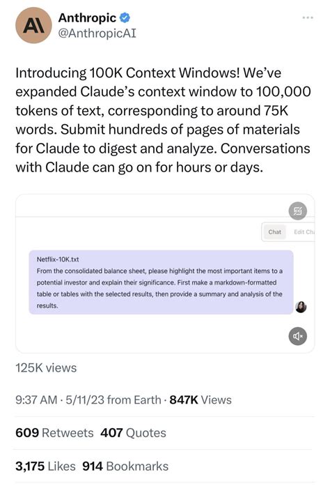 100k Token Size Of Claude Rchatgpt