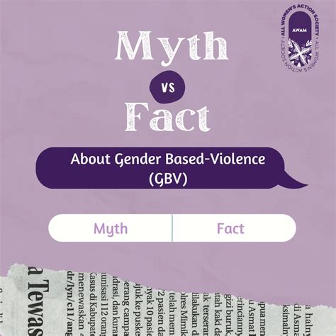💡 Myth Busted Dont All Womens Action Society Awam Facebook