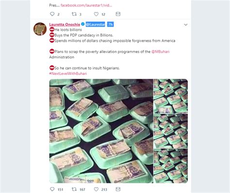 Buharis Aide Lauretta Onochie Exposed For Posting Fake News Photo