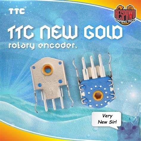 Ttc New Gold Mouse Rotary Encoder Shopee Malaysia