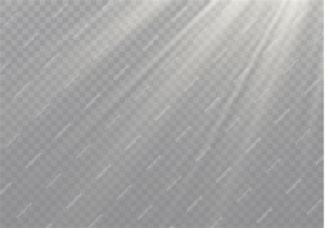 투명 햇빛 특수 렌즈 플래시 조명 효과 스텔라 광선 및 탐조등 프리미엄 벡터