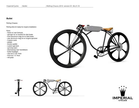 Imperial Cycles Rolling Chassis For Sale