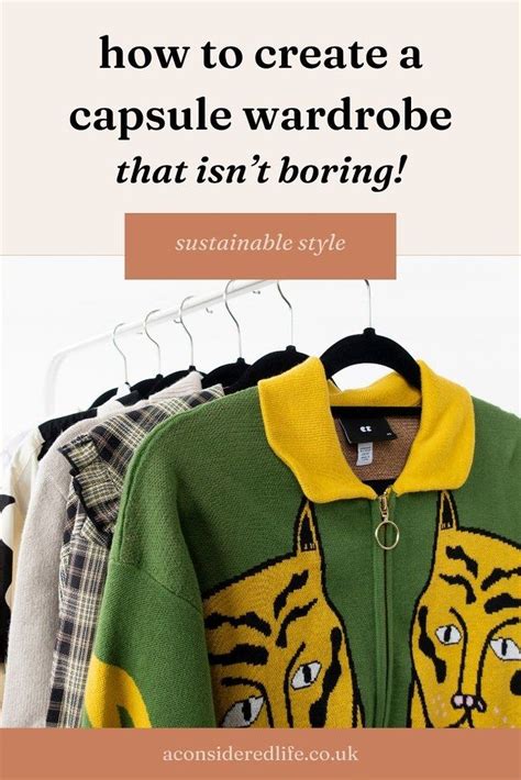 How To Create A Capsule Wardrobe That Isnt Boring Capsule Wardrobe
