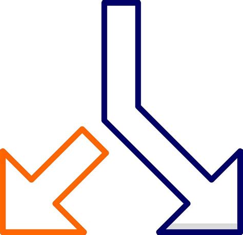 Split Vector Icon 21027084 Vector Art At Vecteezy
