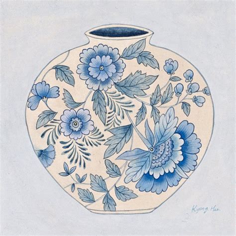 김경희 달항아리 Lotus 그림닷컴