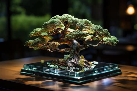 Premium Photo Tree On Smartphone Green Computing Environment