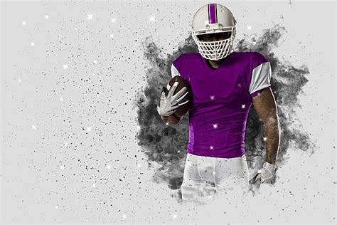 American Football American Football Football Player Uniform Vector
